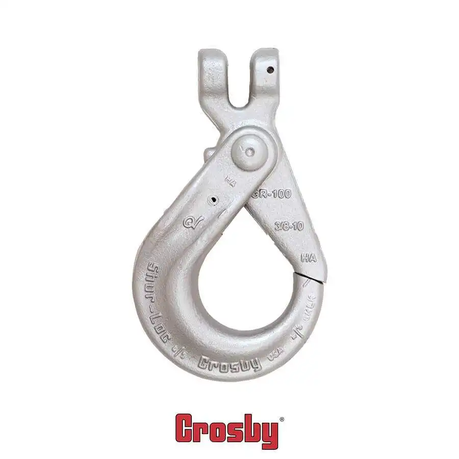 Crosby® SHUR-LOC® S-1317 Clevis Hook with Positive Locking Latch - CERTEX USA