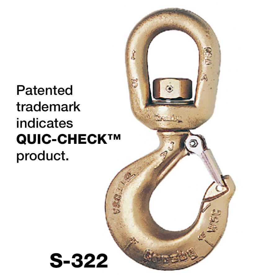 Crosby® Swivel Hooks - CERTEX USA