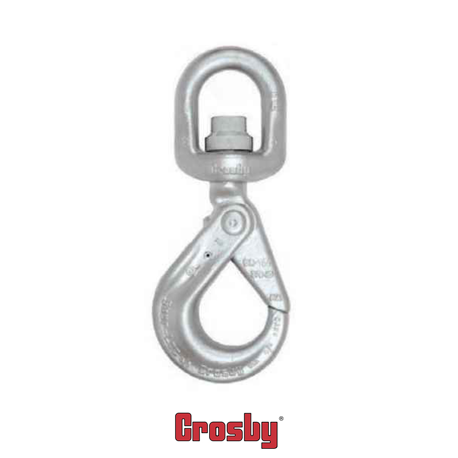 Crosby® SHUR-LOC® S-13326 Swivel Hooks with Bearing - CERTEX USA