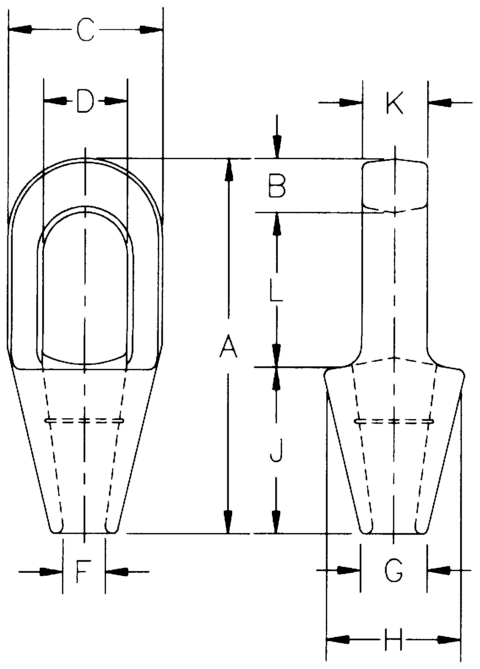 Crosby® Grooved Closed Spelter Sockets - CERTEX USA
