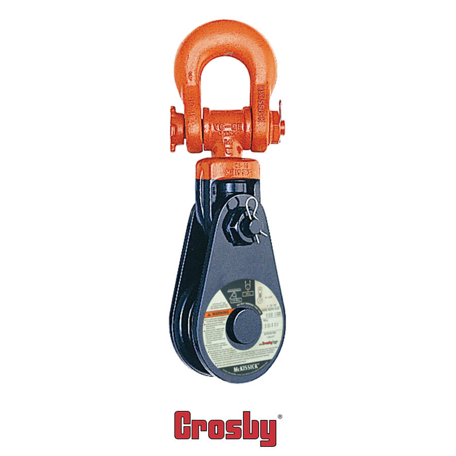 Crosby® Super Champion 431 Snatch Block with Shackle - CERTEX USA