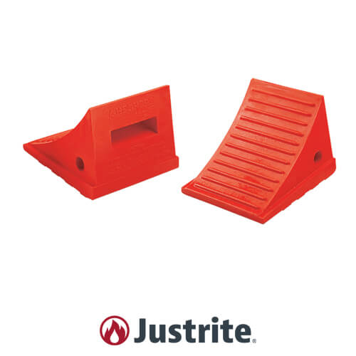 Justrite® Wheel Chocks - CERTEX USA