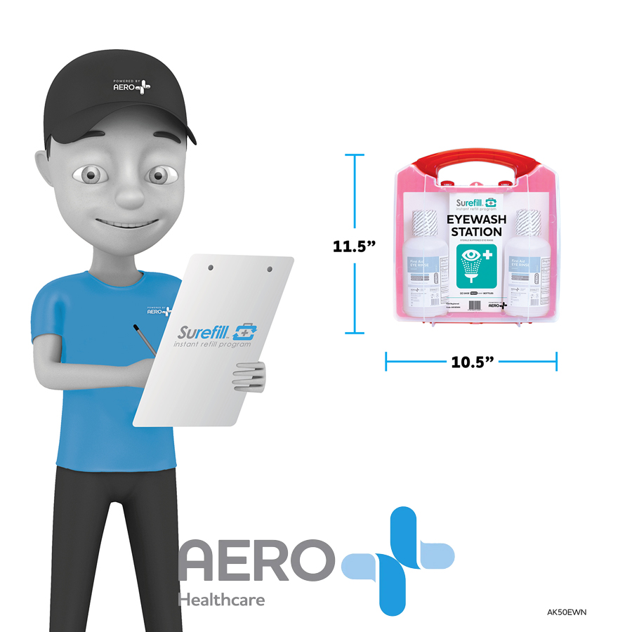 SUREFILL™ Emergency Eyewash Station 50 Series - CERTEX USA