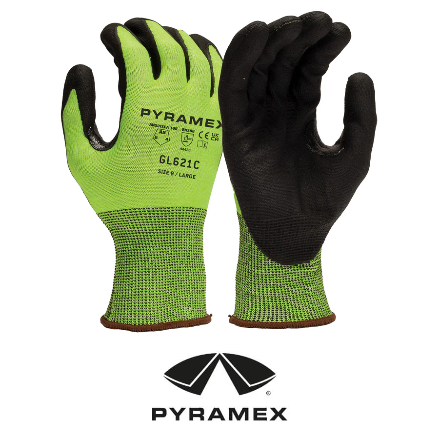 Pyramex® GL621C - Micro-Foam Nitrile A5 Cut - Work Gloves - CERTEX USA Pyramex® GL621C - Micro-Foam Nitrile A5 Cut - Work Gloves - CERTEX USA