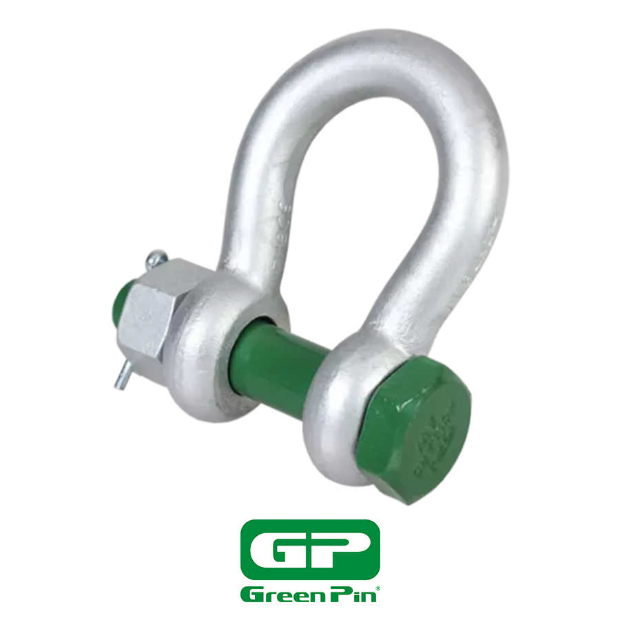 Green Pin® Bow Shackle BN - CERTEX USA