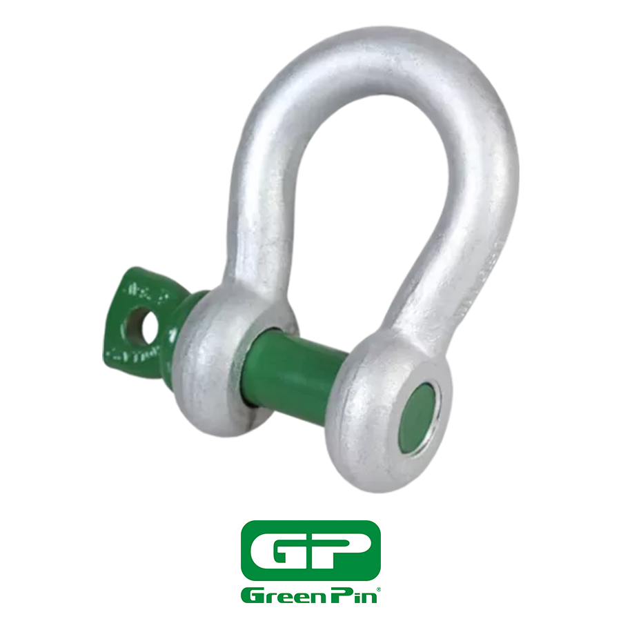Green Pin® Bow Shackle SC - CERTEX USA