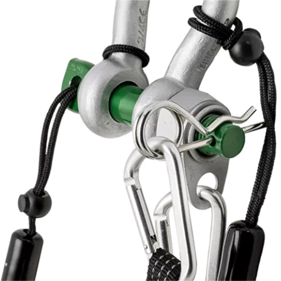 Green Pin® Catch Shackle BN - CERTEX USA