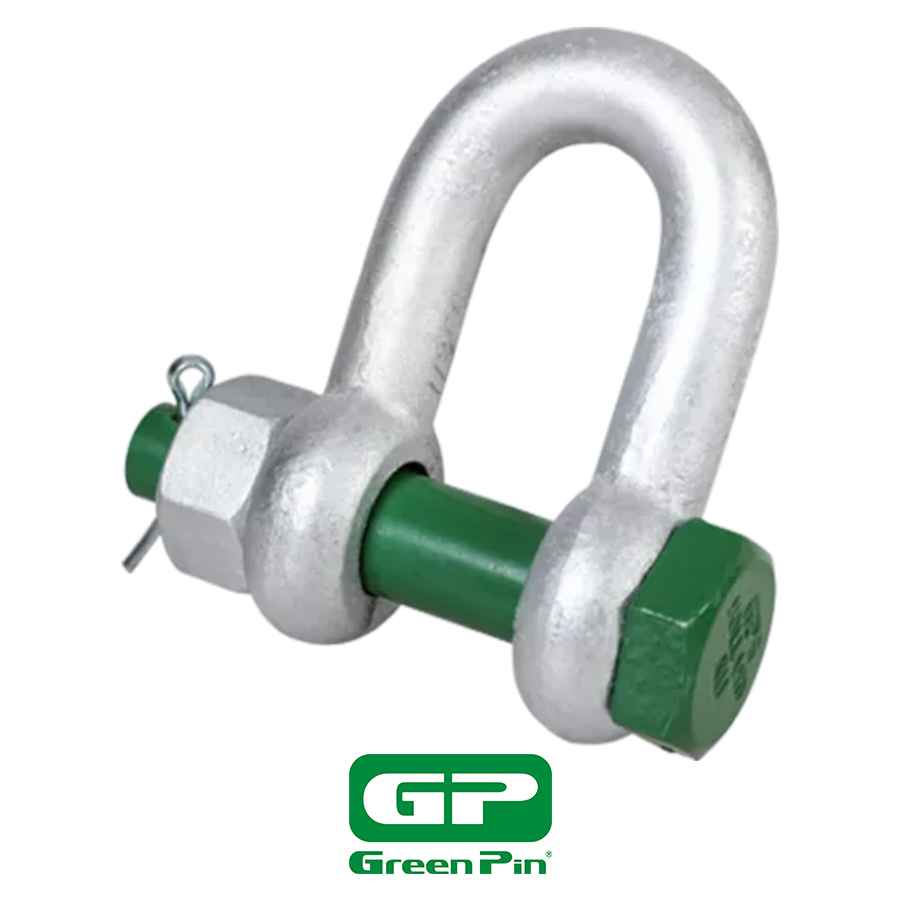 Green Pin® Dee Shackle BN - CERTEX USA