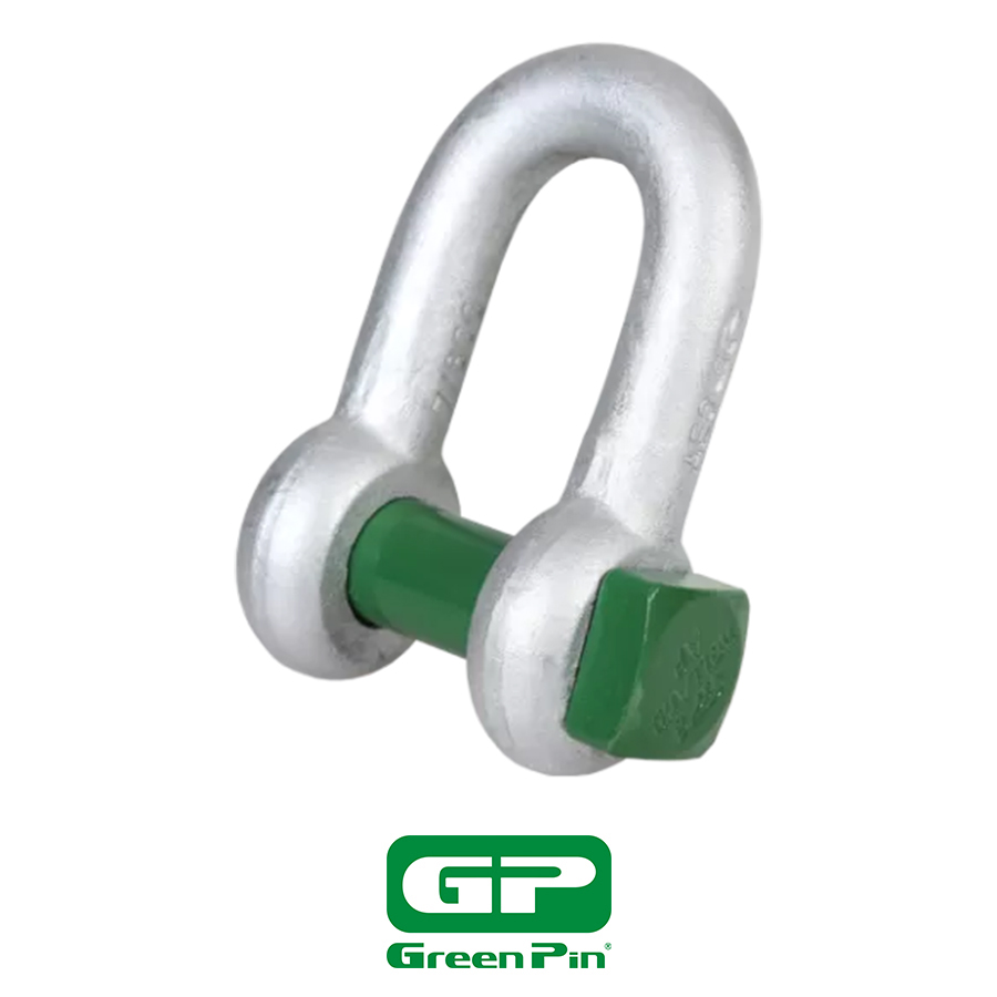 Green Pin® Fishing Dee Shackle SQ - CERTEX USA