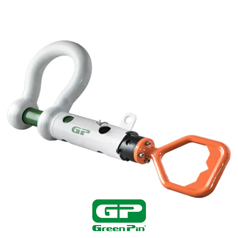 Green Pin® Guided Pin ROV Shackle D - CERTEX USA