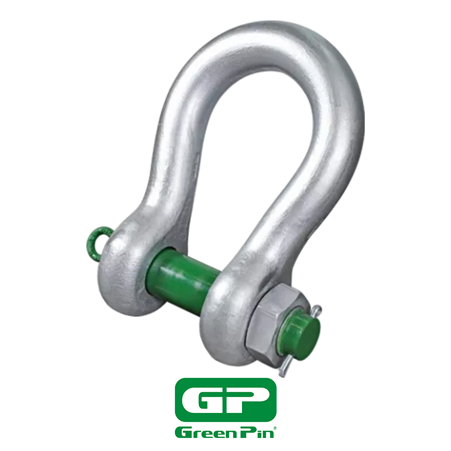 Green Pin® Heavy Duty Bow Shackle BN - CERTEX USA