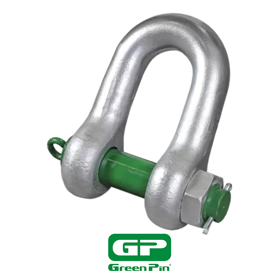 Green Pin® Heavy Duty Dee Shackle BN - CERTEX USA