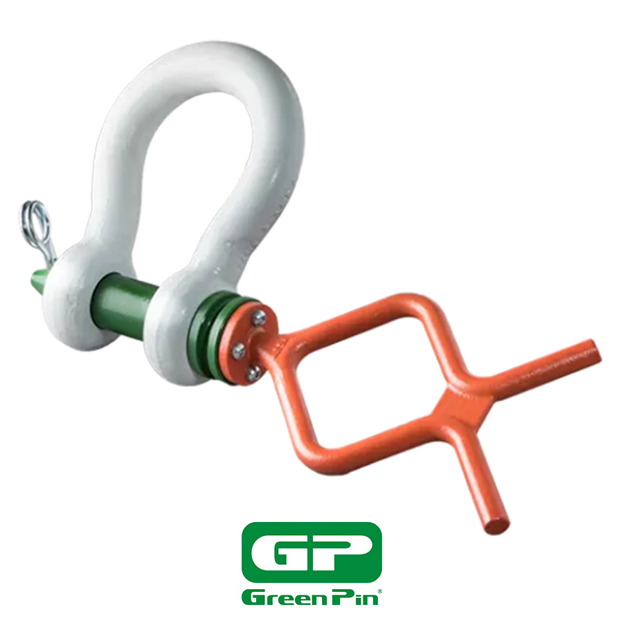 Green Pin® Tapered Pin ROV Shackle F - CERTEX USA