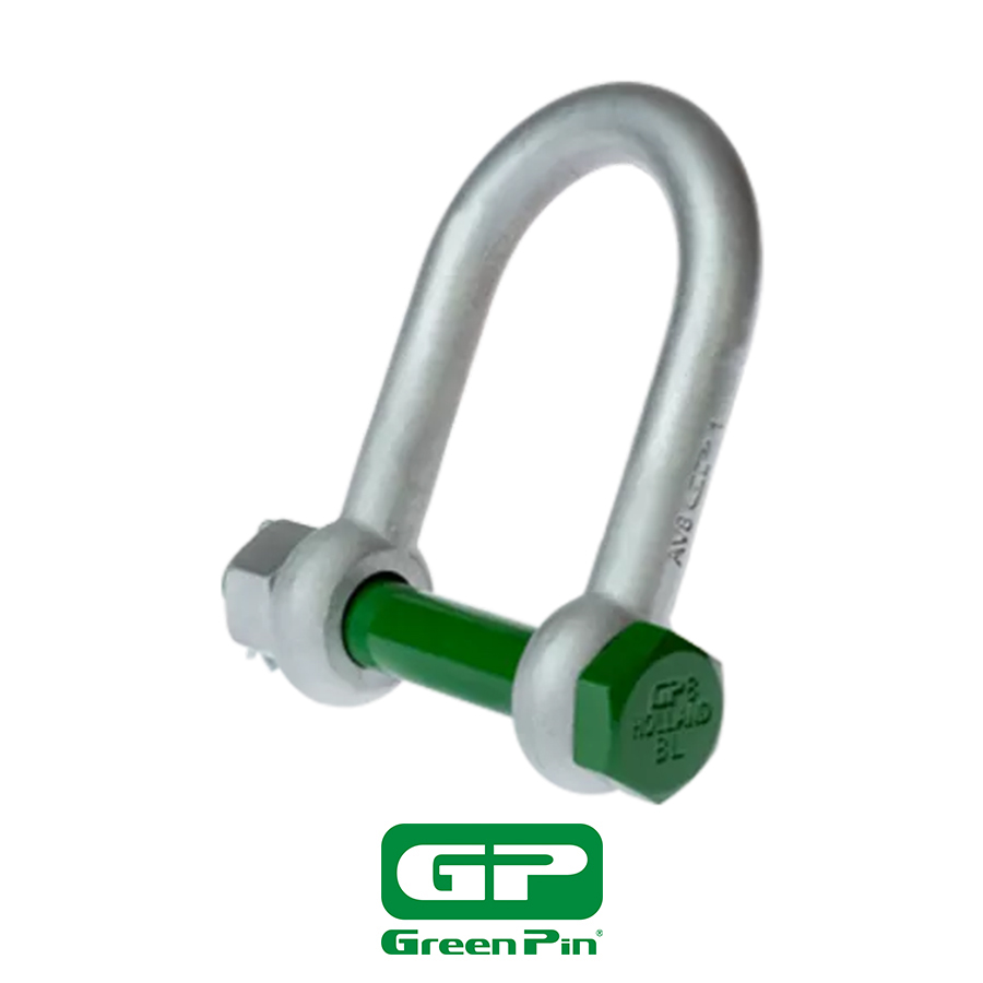 Green Pin BigMouth® Dee Shackle BN - CERTEX USA