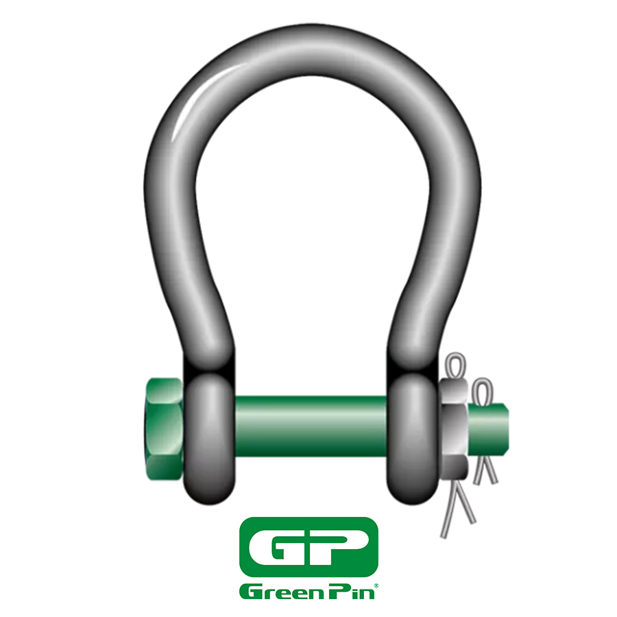 Green Pin BigMouth® Towing Shackle BN - CERTEX USA