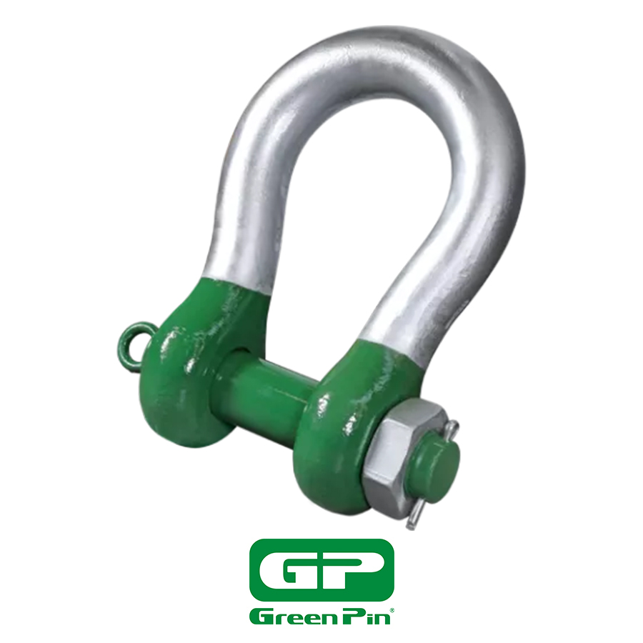 Green Pin Polar® Heavy Duty Bow Shackle BN - CERTEX USA